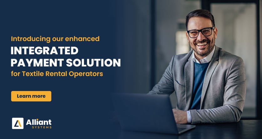 Alliant Systems Introduces Enhanced Integrated Payment Solution for Textile Rental Operators